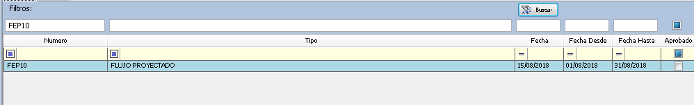 Flujo de Efectivo Proyectado - Brilo ERP Docs